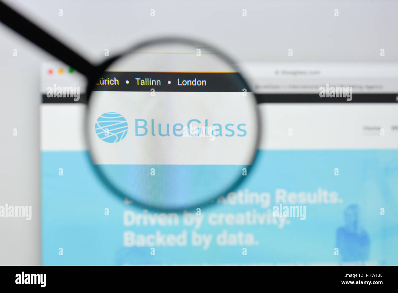 Blueglass hi-res stock photography and images - Alamy
