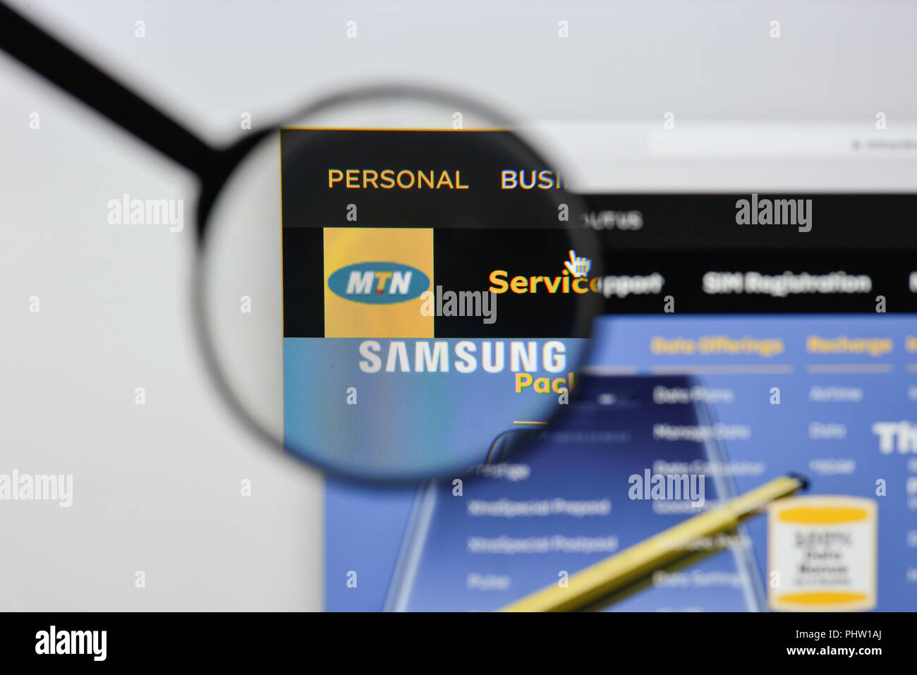 Mtn logo hi-res stock photography and images - Alamy