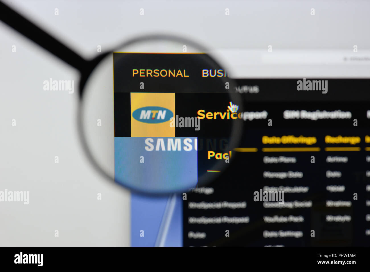 Mtn logo hi-res stock photography and images - Alamy