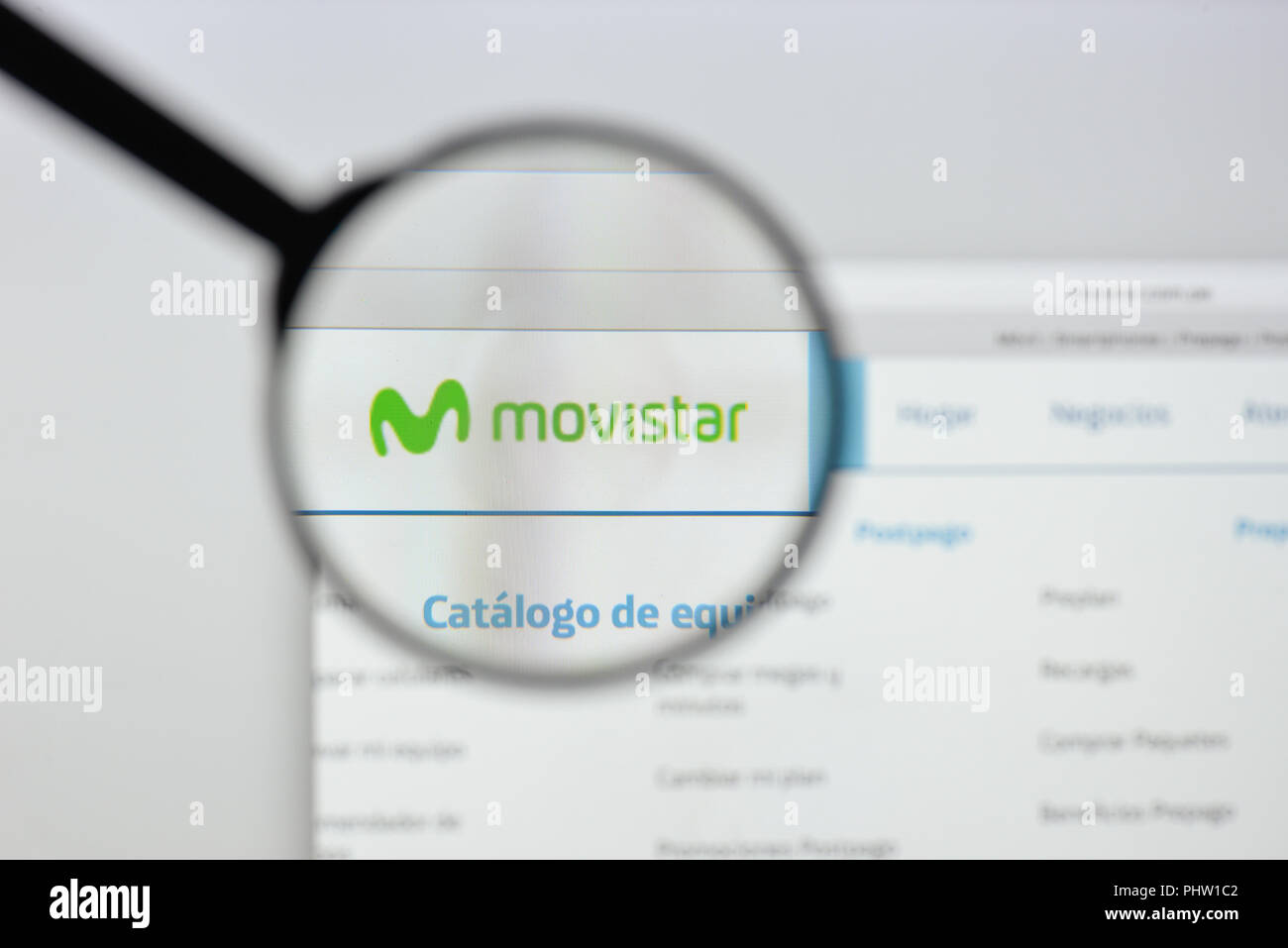 Movistar brand hi-res stock photography and images - Alamy