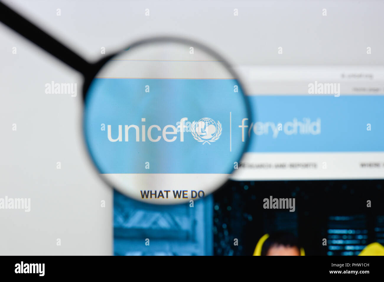 Unicef logo hi-res stock photography and images - Alamy