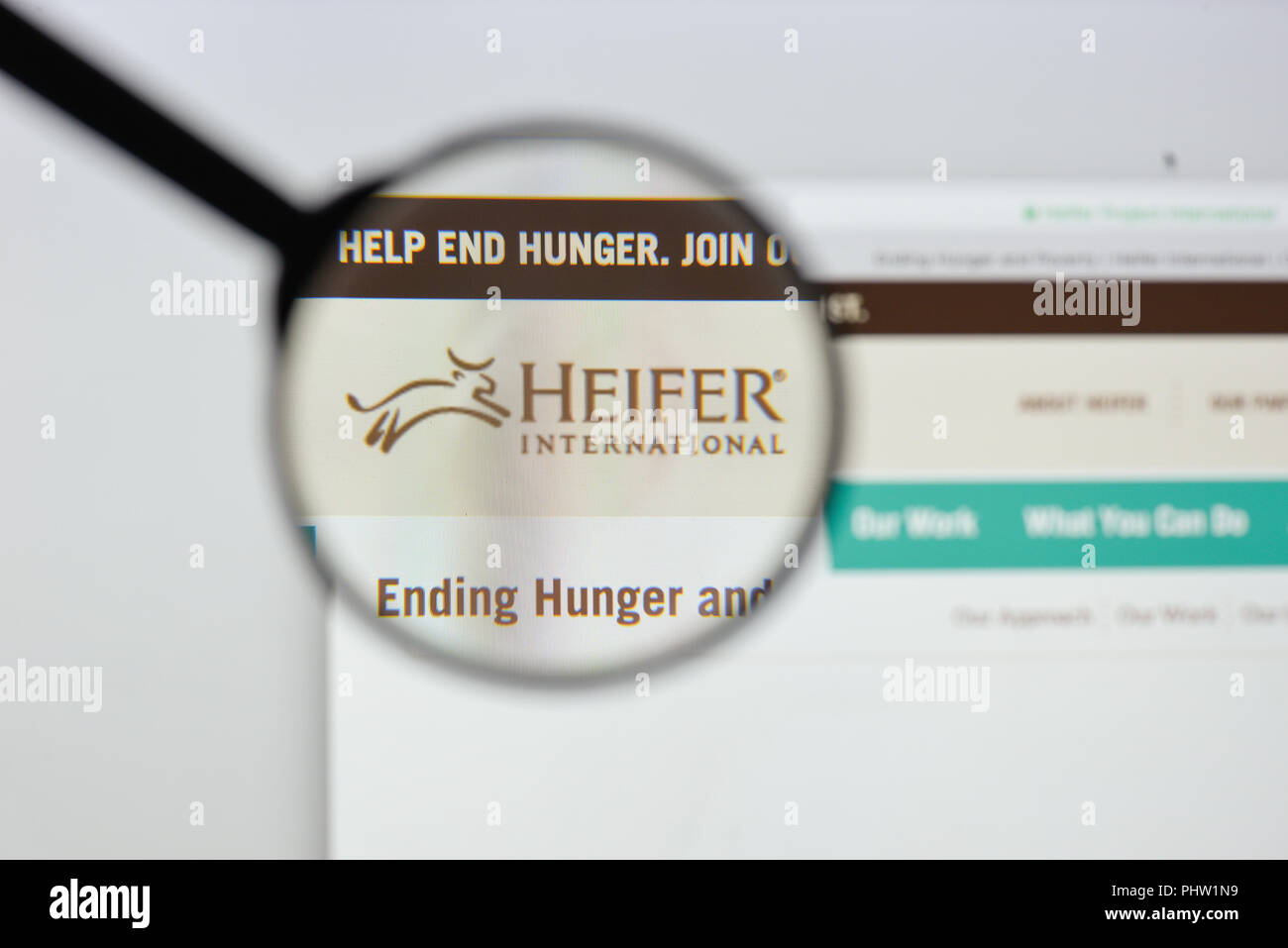 Heifer international logo hi-res stock photography and images - Alamy