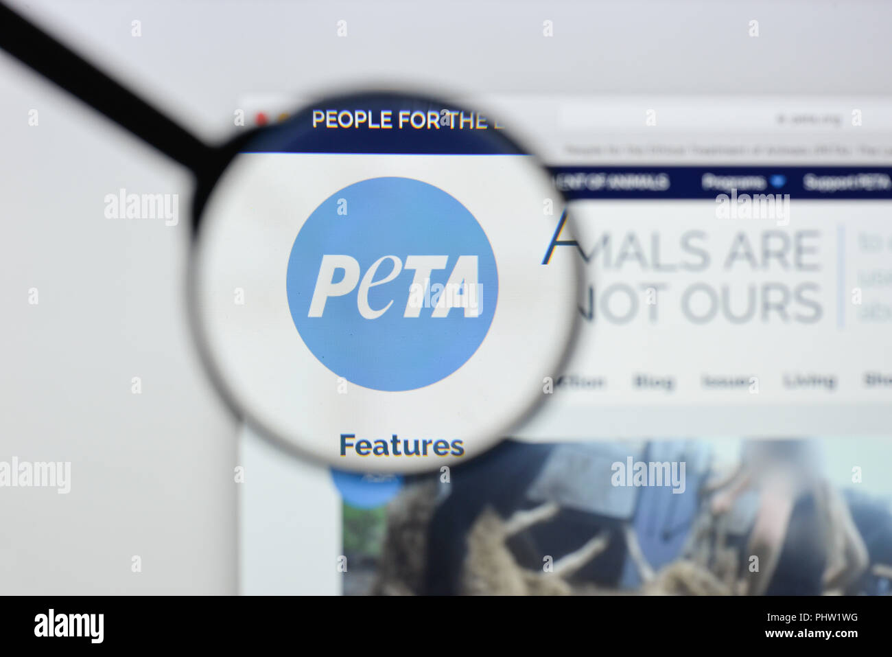 Peta logo hi-res stock photography and images - Alamy