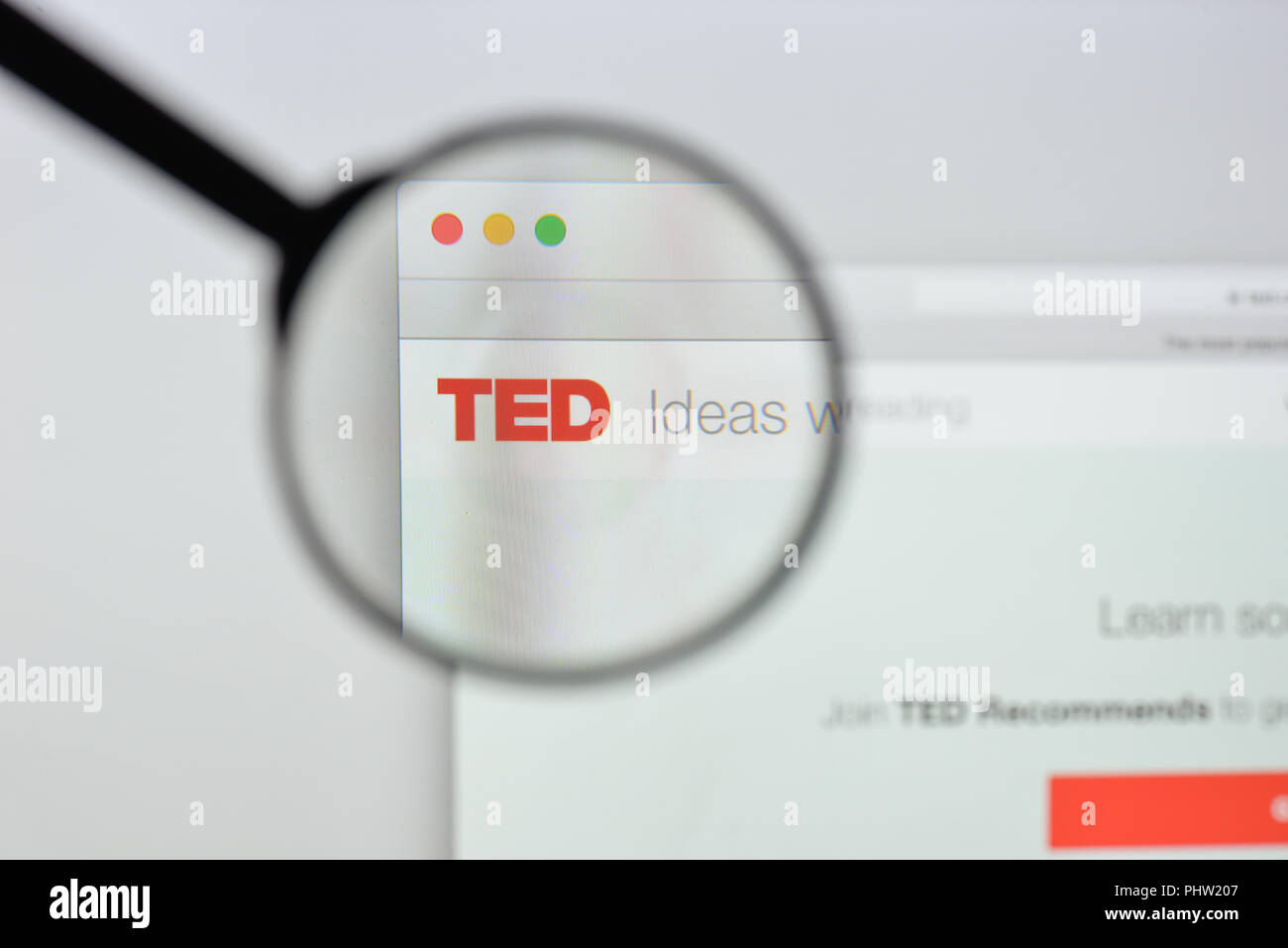 Ted logo hi-res stock photography and images - Alamy