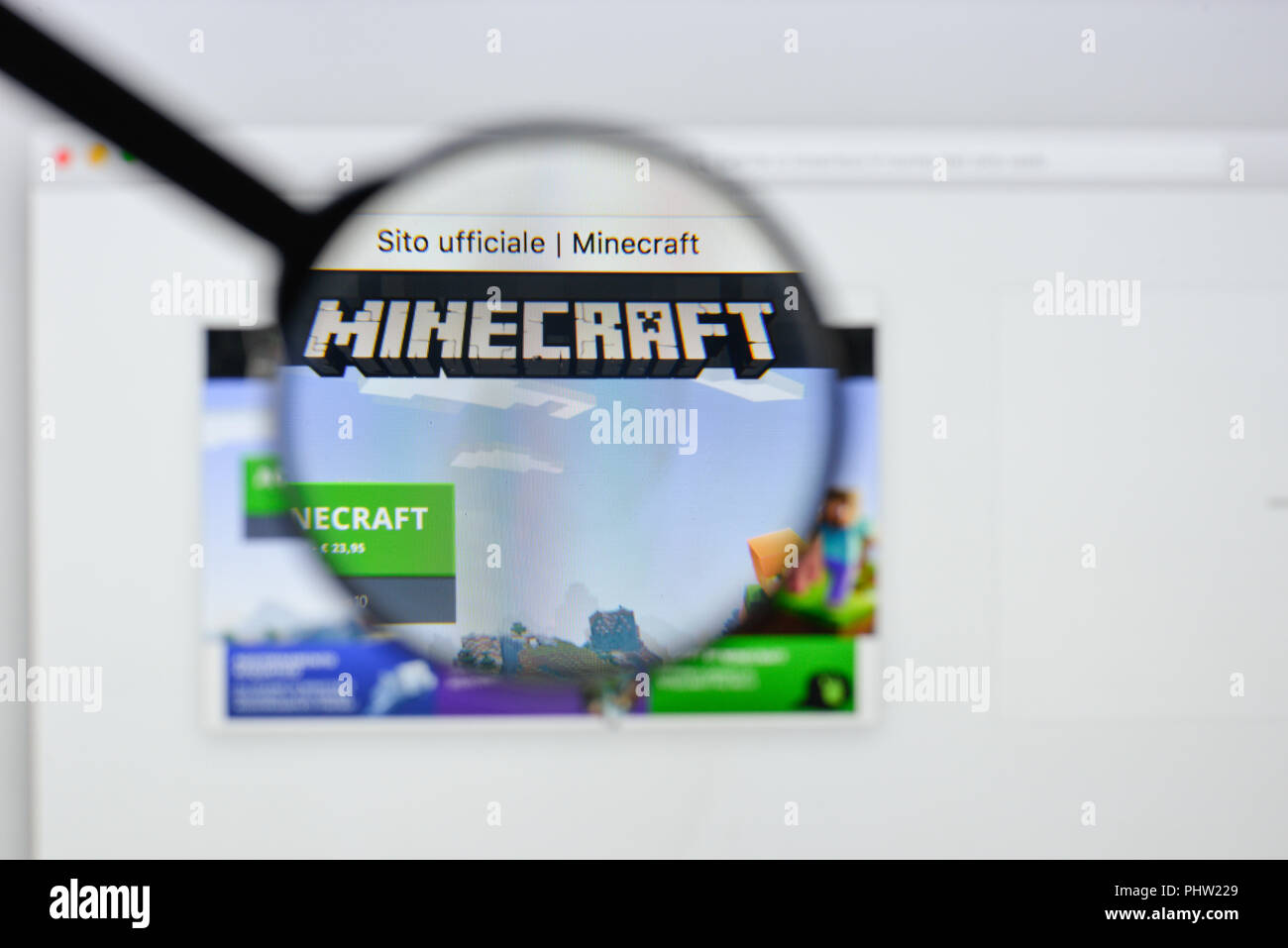Minecraft logo hi-res stock photography and images - Alamy