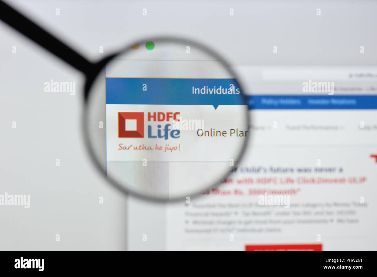 Hdfc life insurance hi-res stock photography and images - Alamy