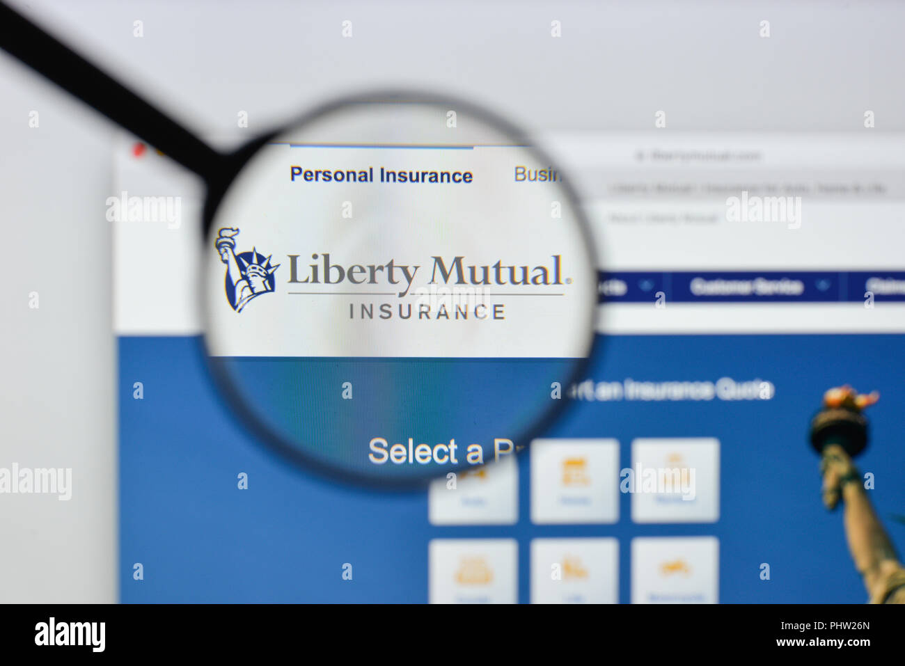 Liberty Mutual Logo High Resolution Stock Photography and Images - Alamy