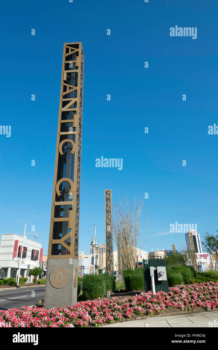 Atlantic city logo hi-res stock photography and images - Alamy