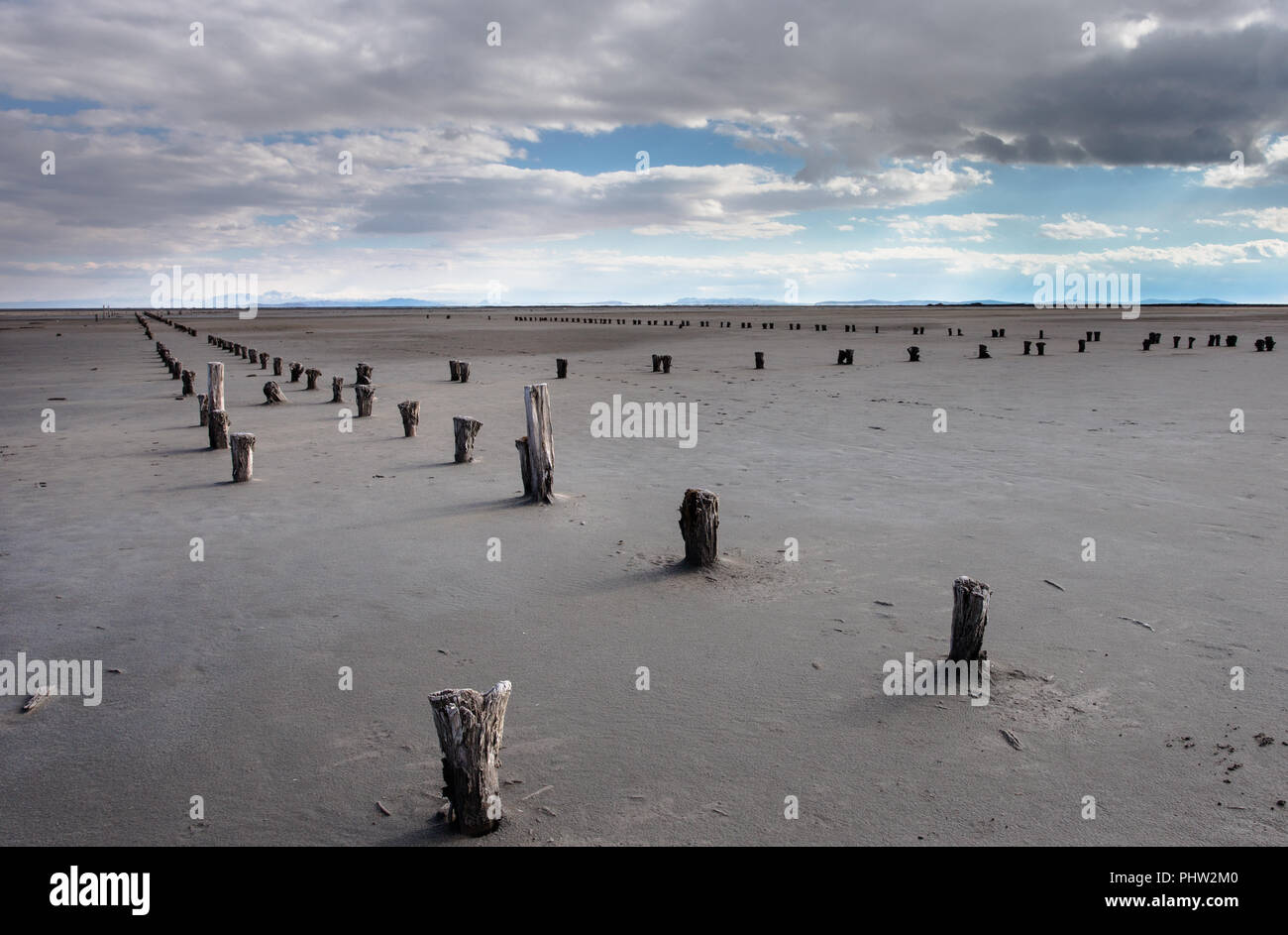 Urmia dry lake, Iran Stock Photo - Alamy