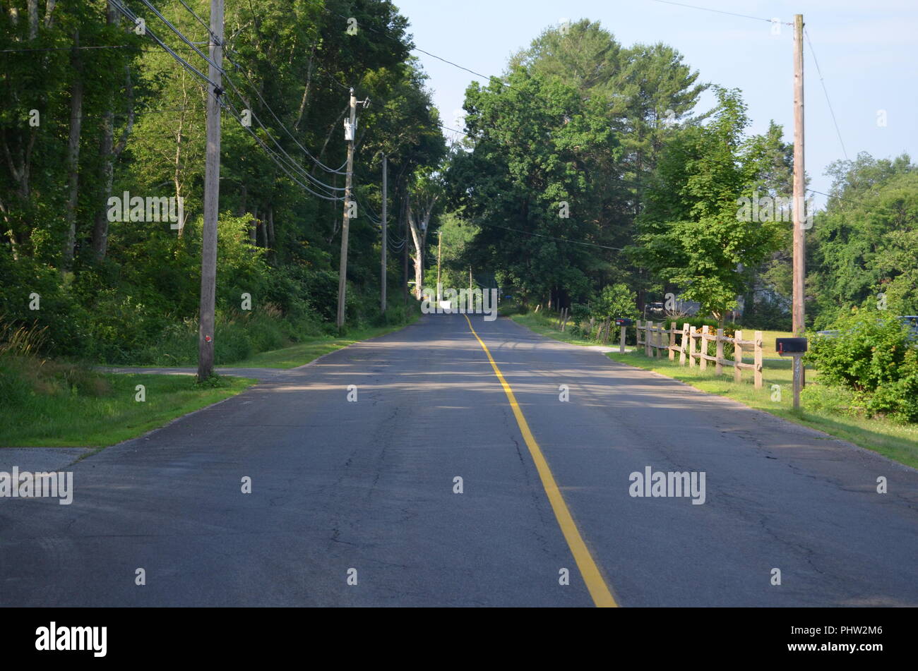 A country road Stock Photo - Alamy