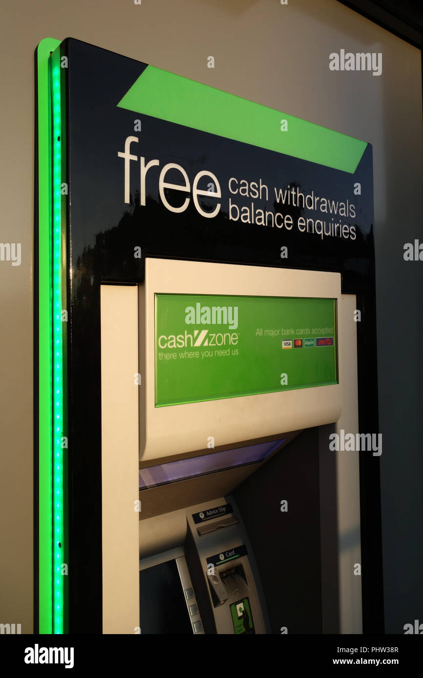 Cash zone atm hi-res stock photography and images - Alamy