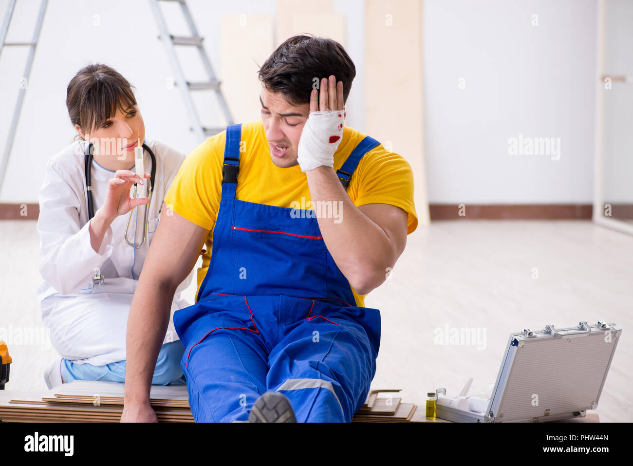 Scared of being hurt hi-res stock photography and images - Alamy
