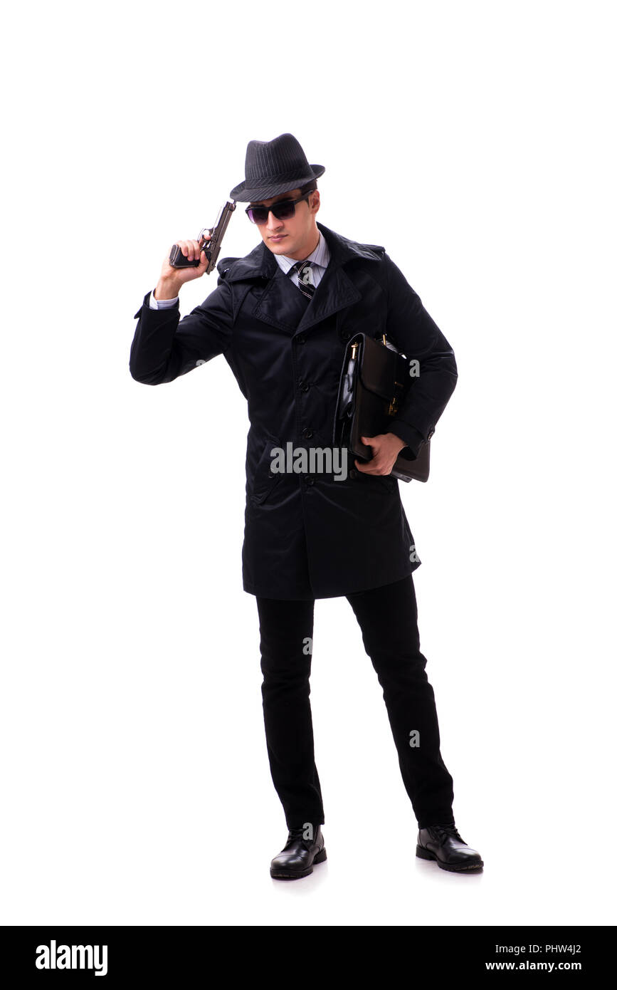 Secret service spy Cut Out Stock Images & Pictures - Alamy