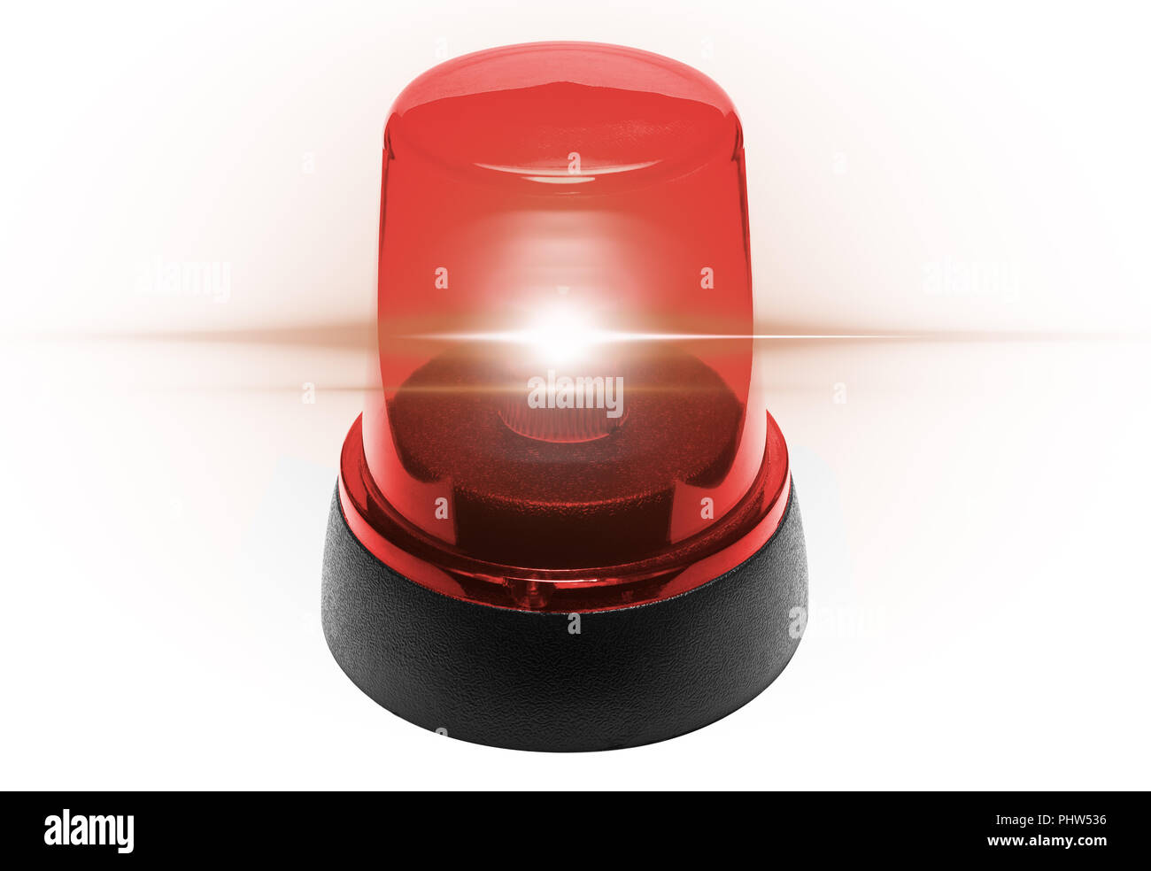 Red light fire deparment Stock Photo - Alamy