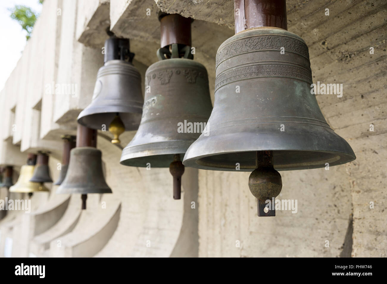 Old bells hi-res stock photography and images - Alamy