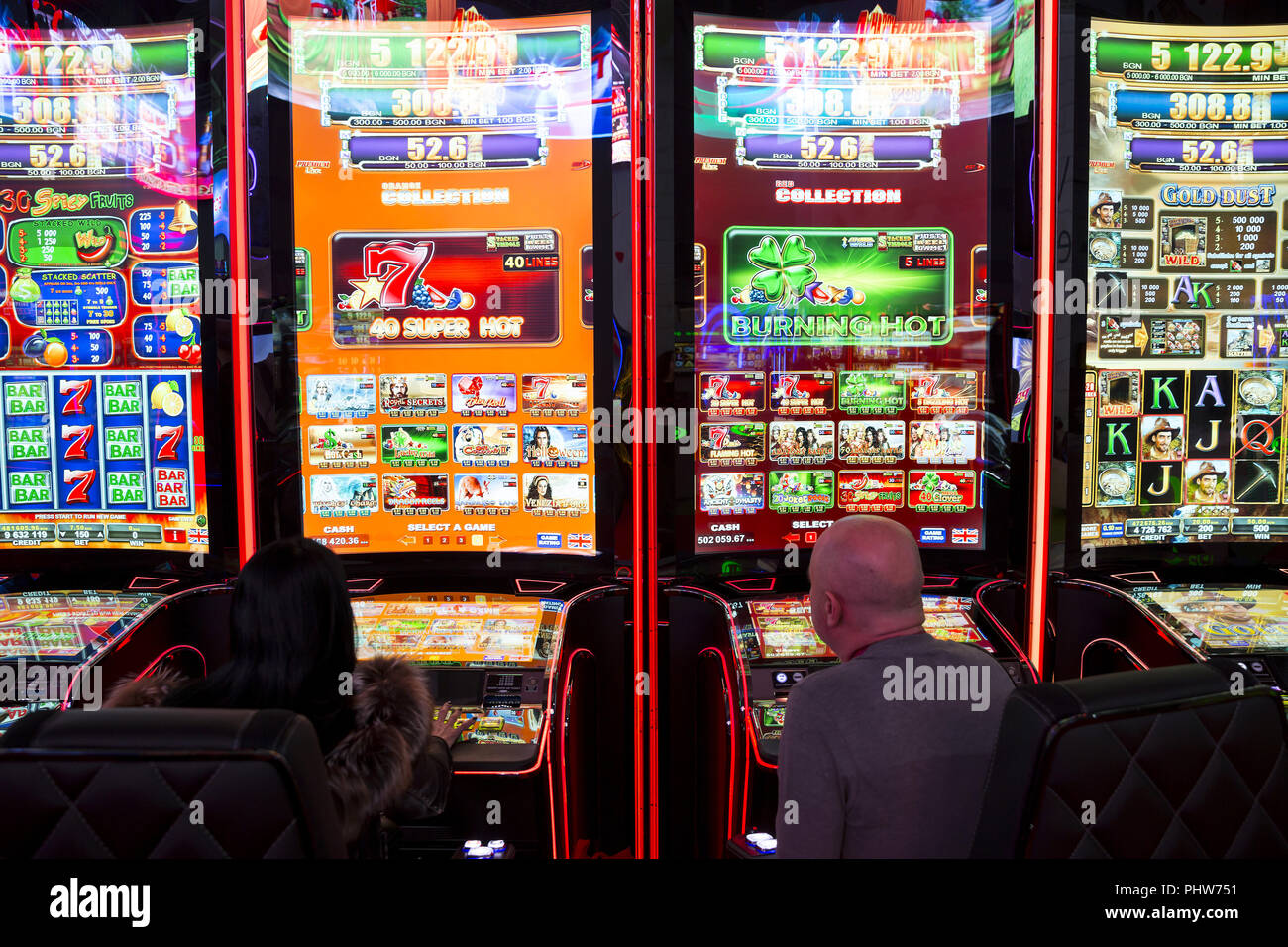 Slot gaming losing hi-res stock photography and images - Alamy