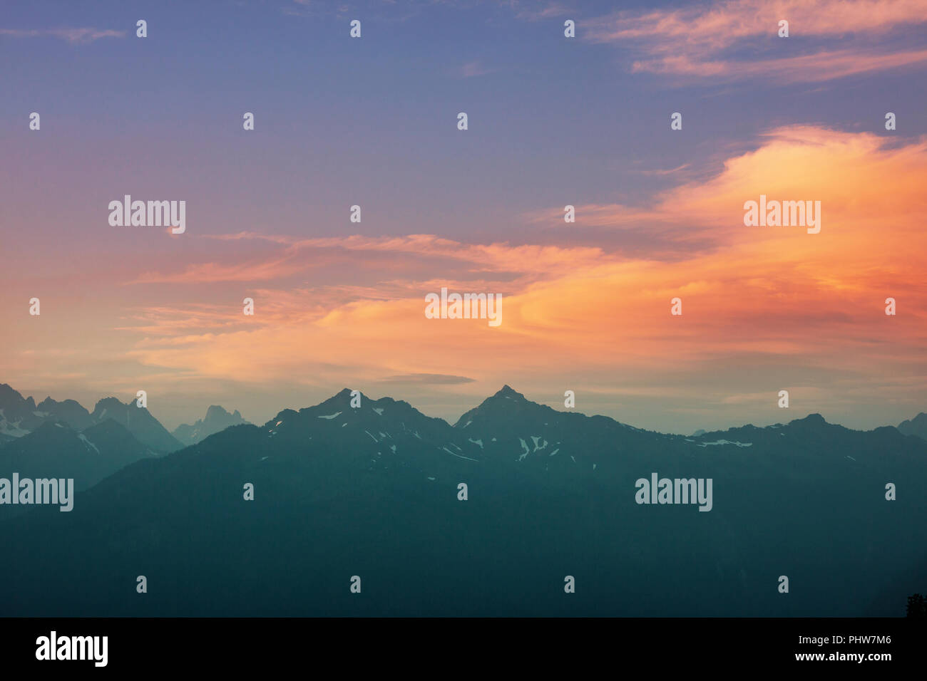 Mt Baker Area Stock Photo - Alamy