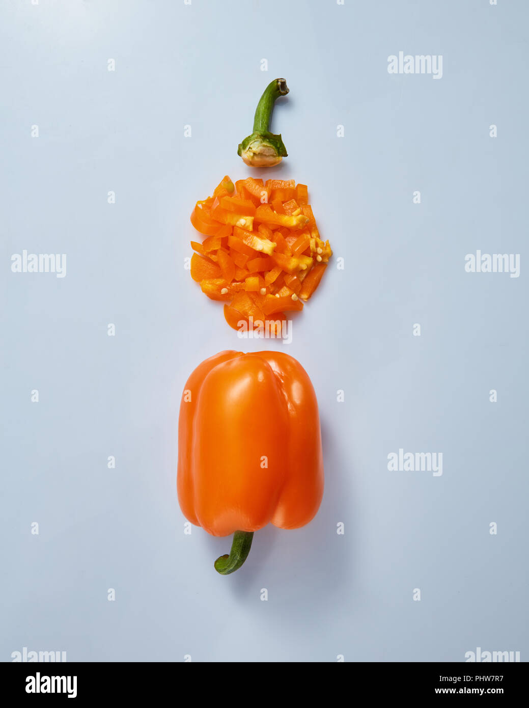 Pimiento pepper slice hi-res stock photography and images - Alamy