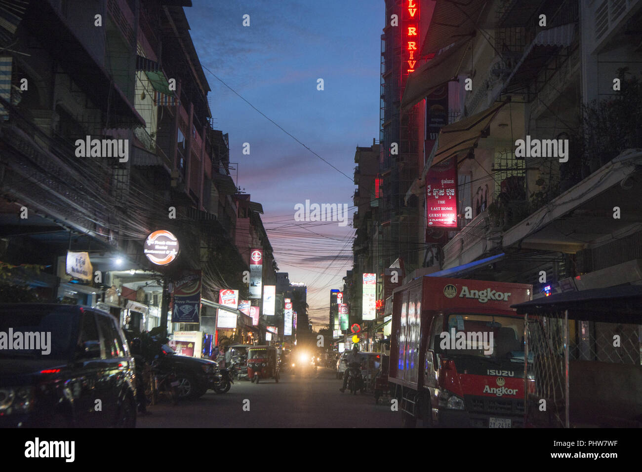 Phnom penh city skyline hi-res stock photography and images - Alamy