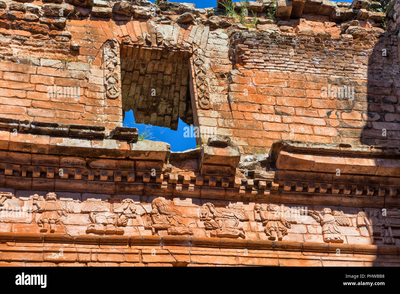 Ruins of Jesus de Tavarangue Jesuit mission (18th century), Jesus de ...