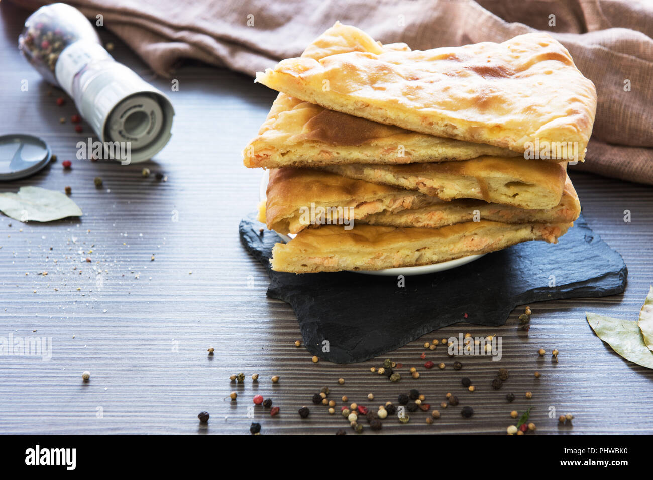 Traditional ossetian pie hi-res stock photography and images - Alamy