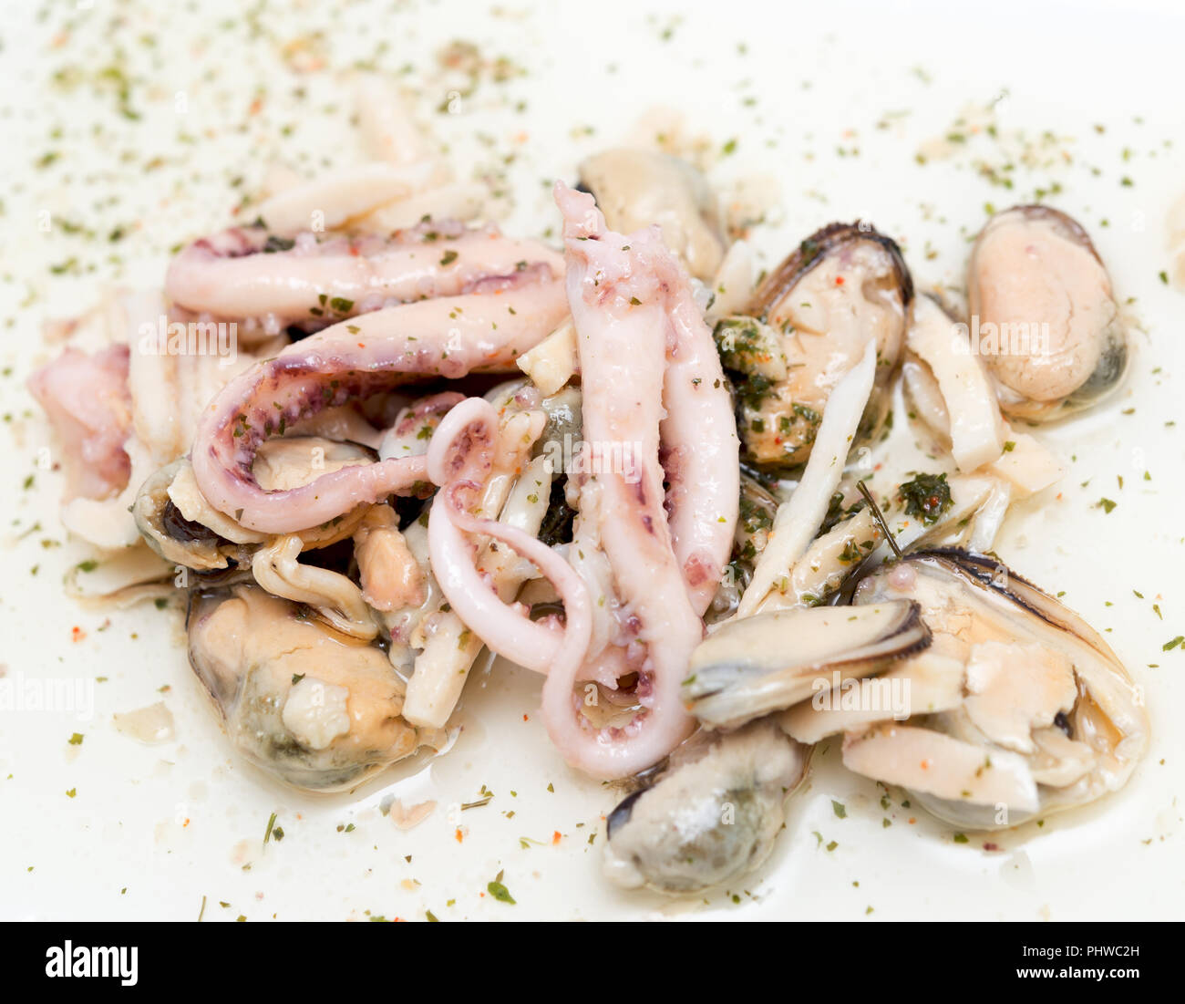Squid cocktail hi-res stock photography and images - Alamy