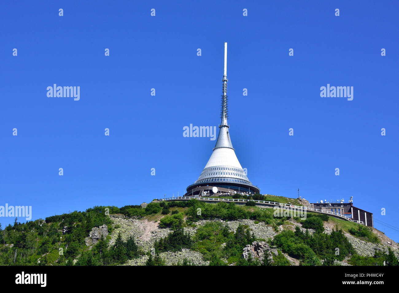 View to Jested Stock Photo - Alamy