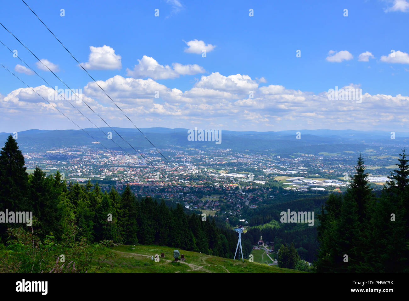 View to Jested Stock Photo - Alamy