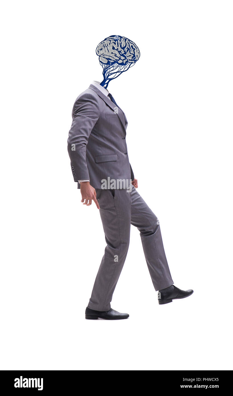 Robotic businessman in futuristic Cut Out Stock Images & Pictures - Alamy