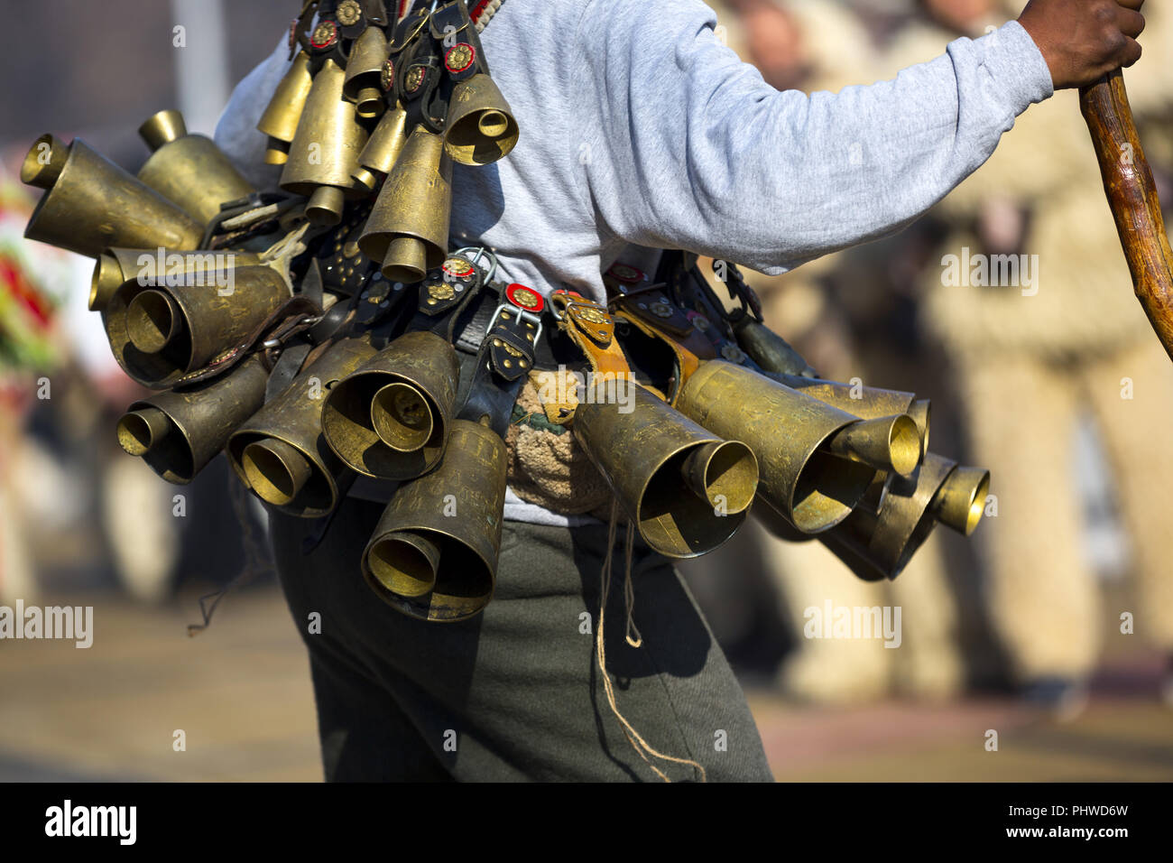 Festival of the Masquerade Games Surva Stock Photo - Alamy
