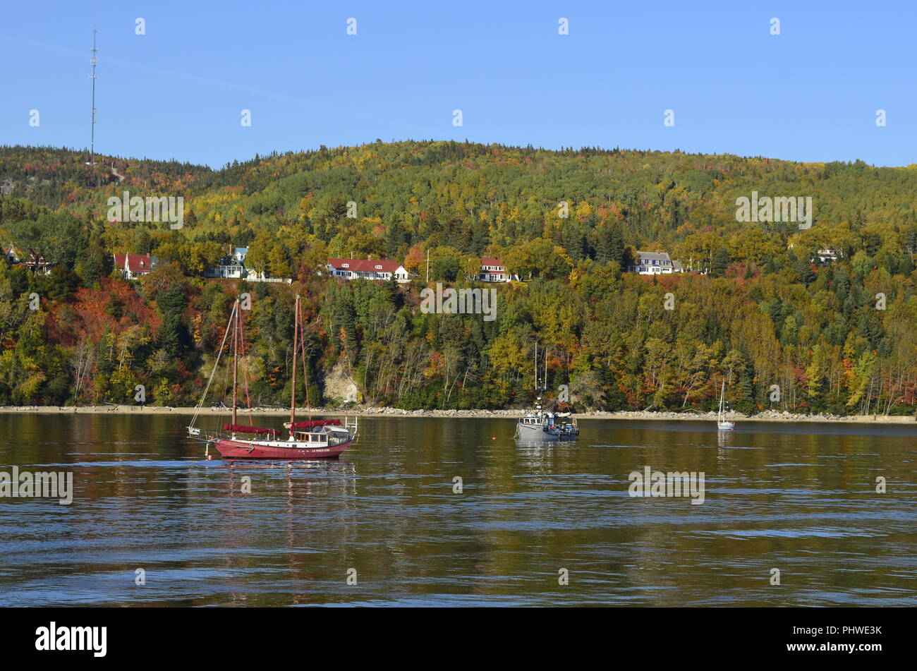 Tadoussac whale hi-res stock photography and images - Alamy