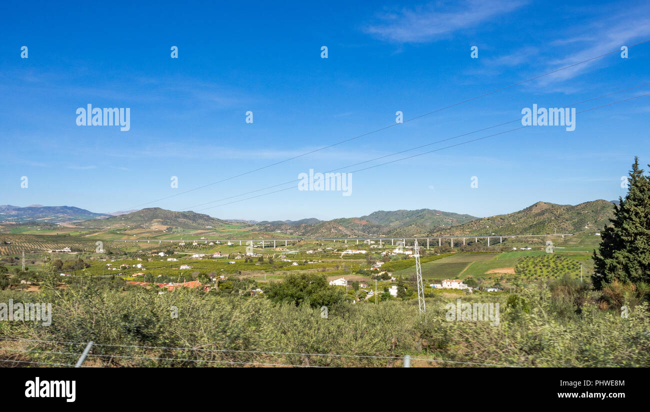 Malaga landscape countryside spring hi-res stock photography and images ...