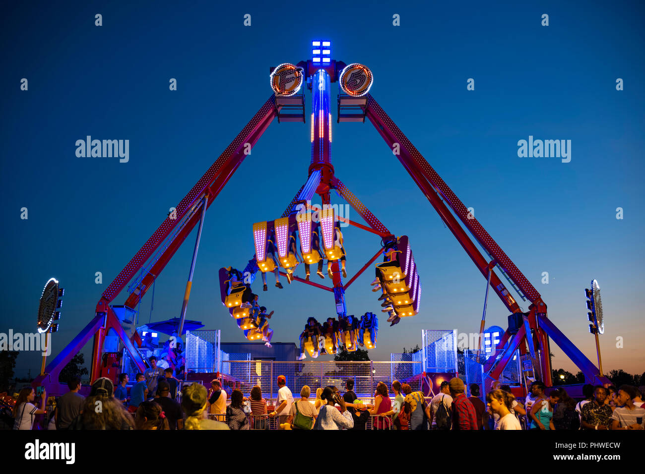 New york state fair midway hi-res stock photography and images - Alamy