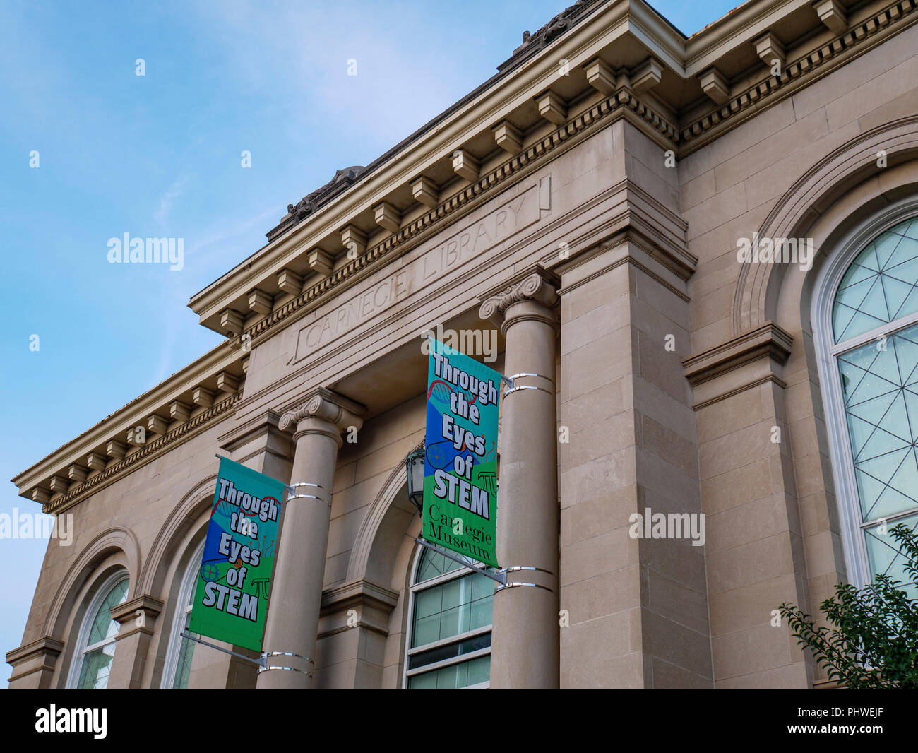 Carnegie Library, now a museum. Crawfordsville, Indiana Stock Photo - Alamy