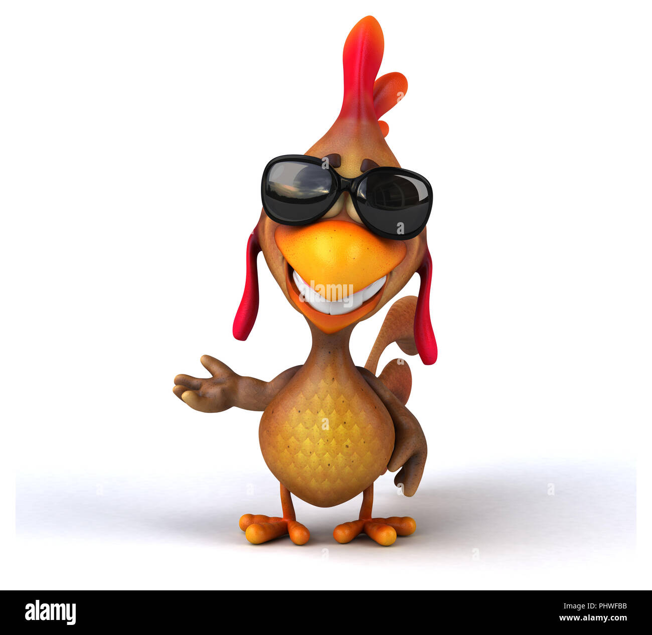 Cartoon chicken sunglasses hi-res stock photography and images - Alamy