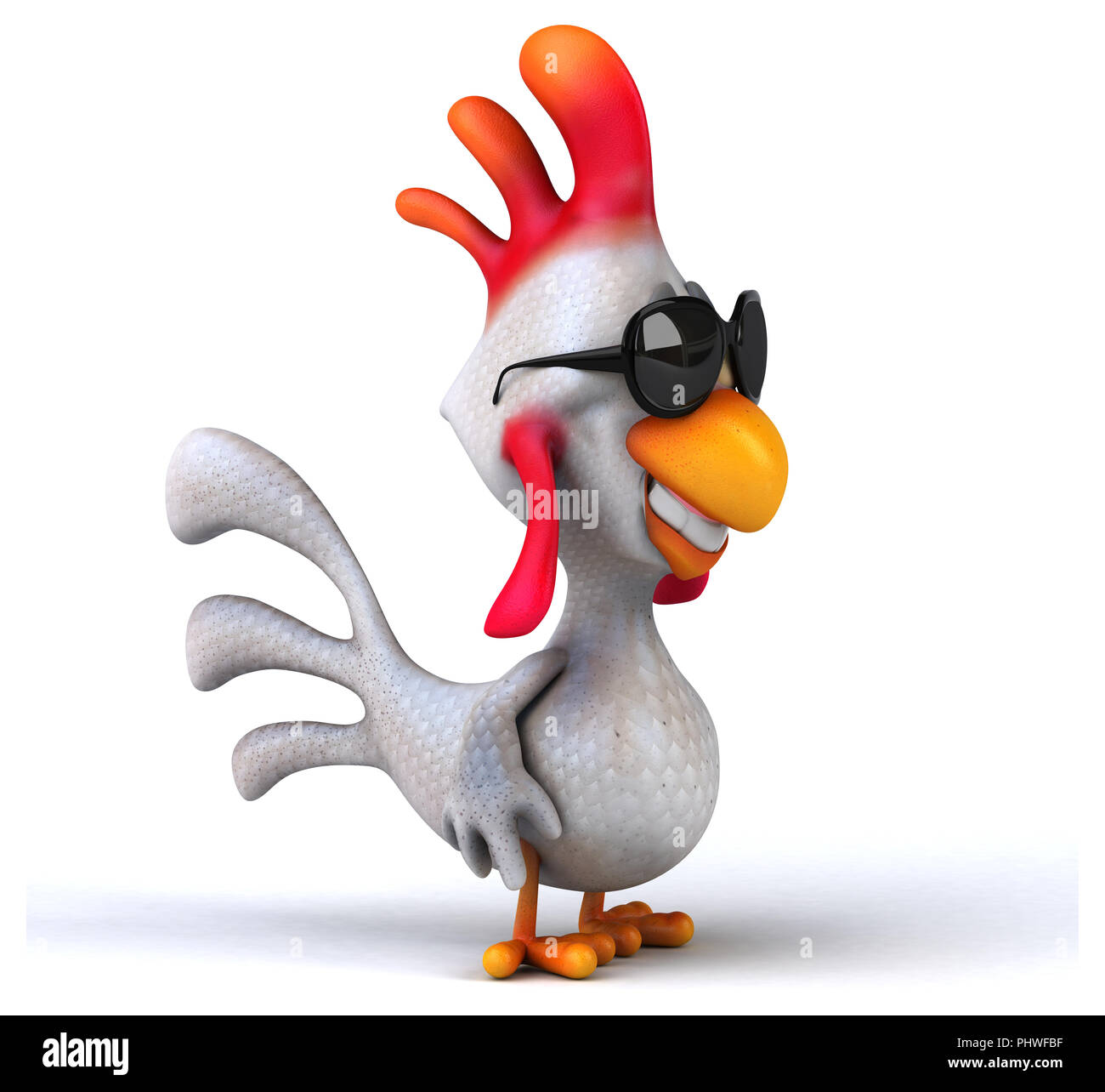 Cartoon chicken sunglasses hi-res stock photography and images - Alamy