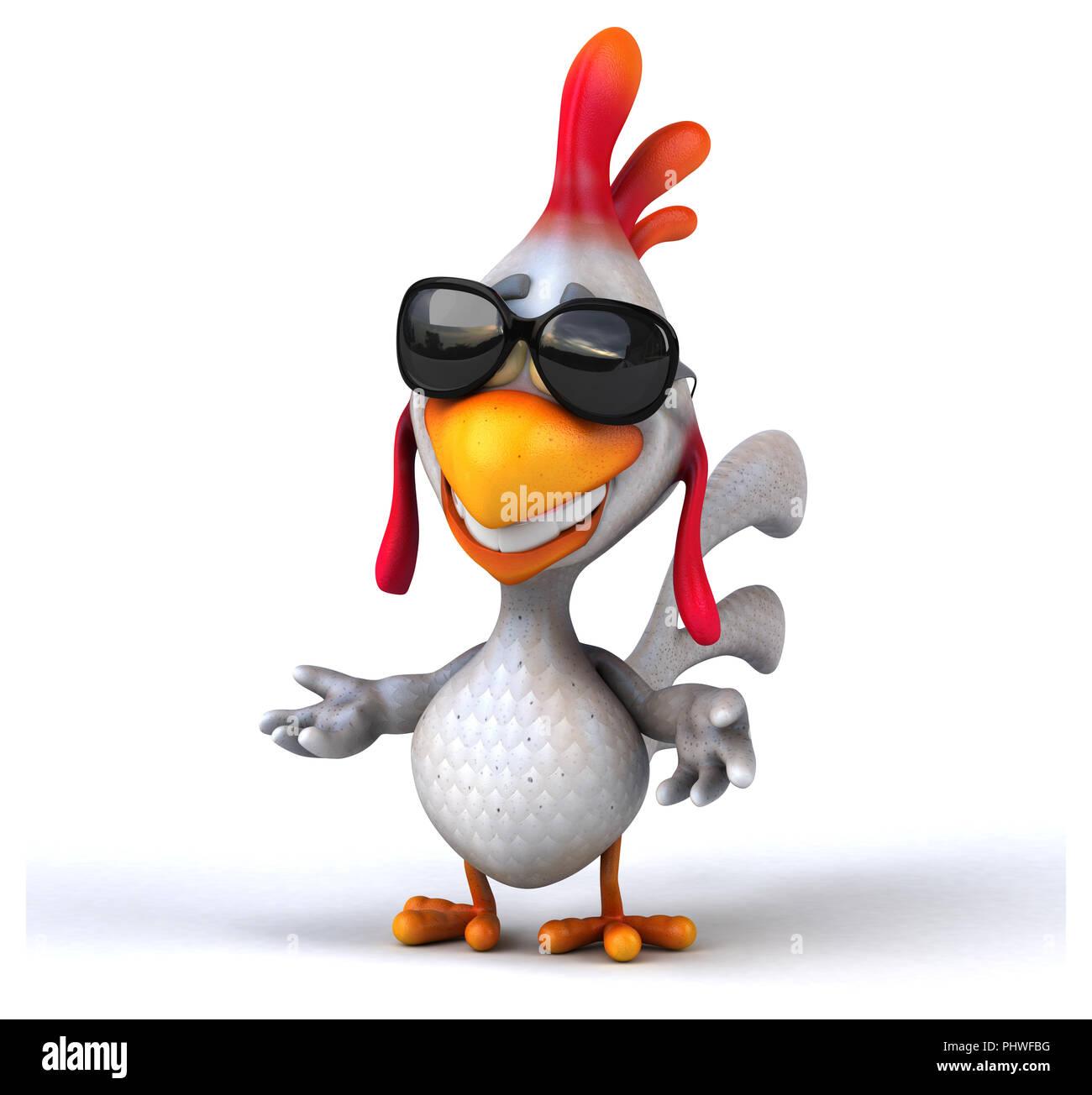 Cartoon chicken sunglasses hi-res stock photography and images - Alamy