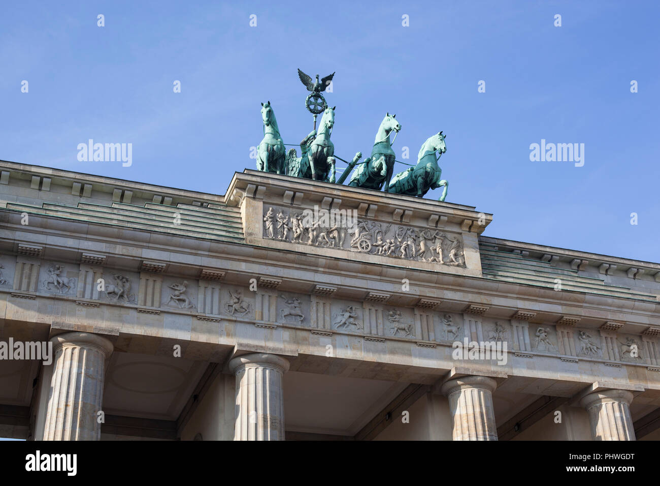 Brandenburg gate detail hi-res stock photography and images - Alamy