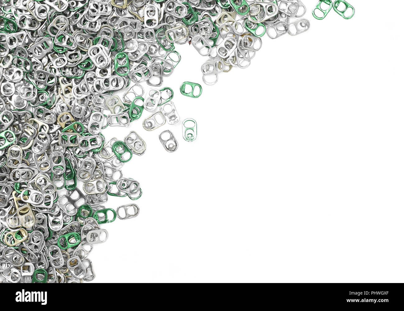 Aluminum can cap isolated Stock Photo - Alamy