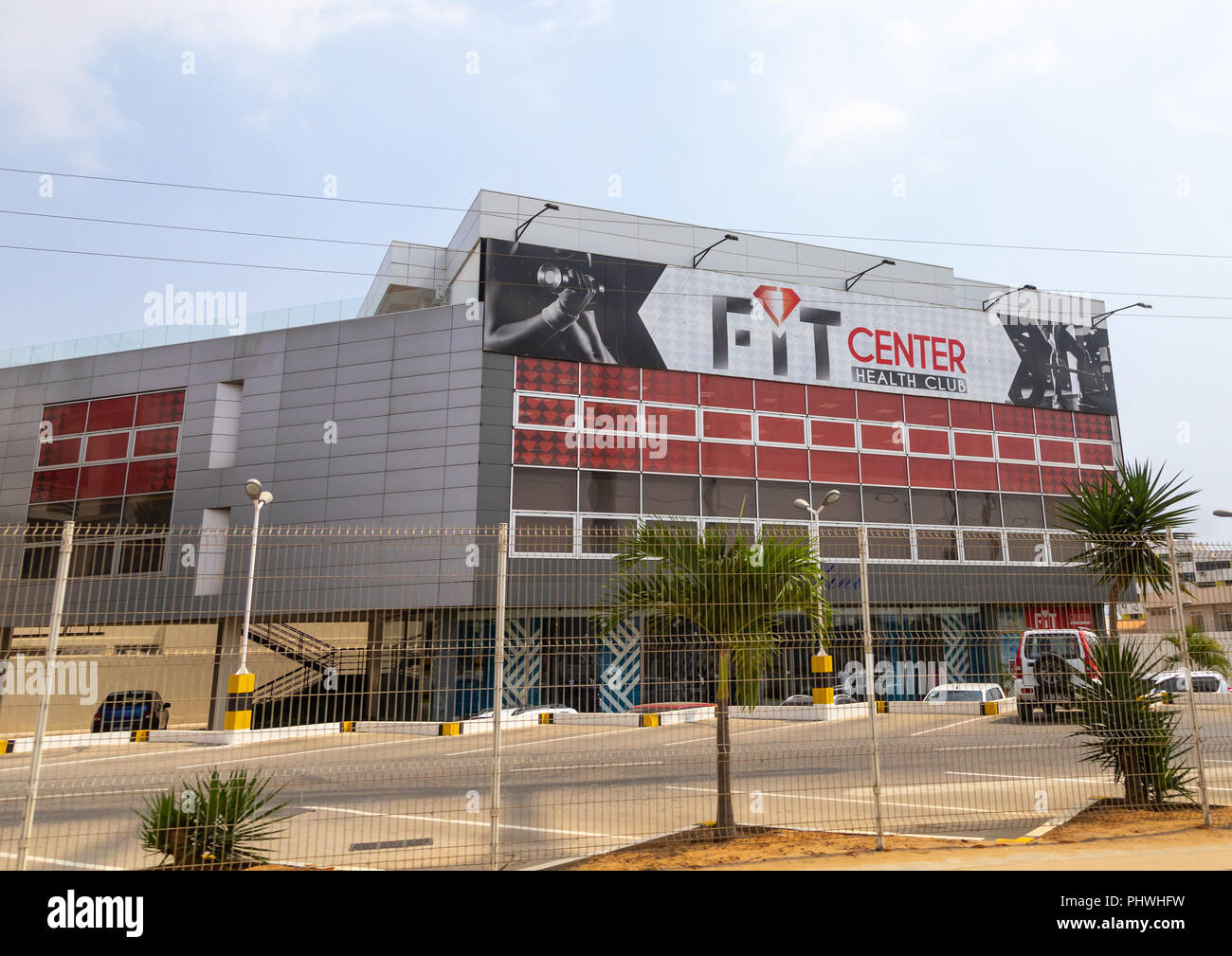 Fit center health club building, Luanda Province, Luanda, Angola Stock ...