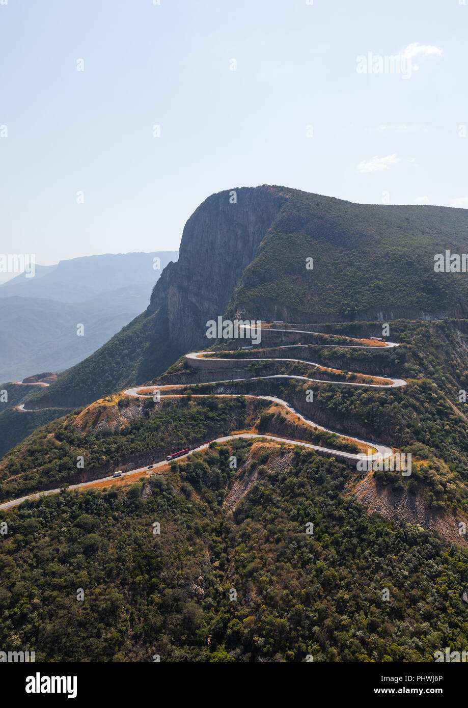 The road at serra da Leba, Huila Province, Humpata, Angola Stock Photo ...