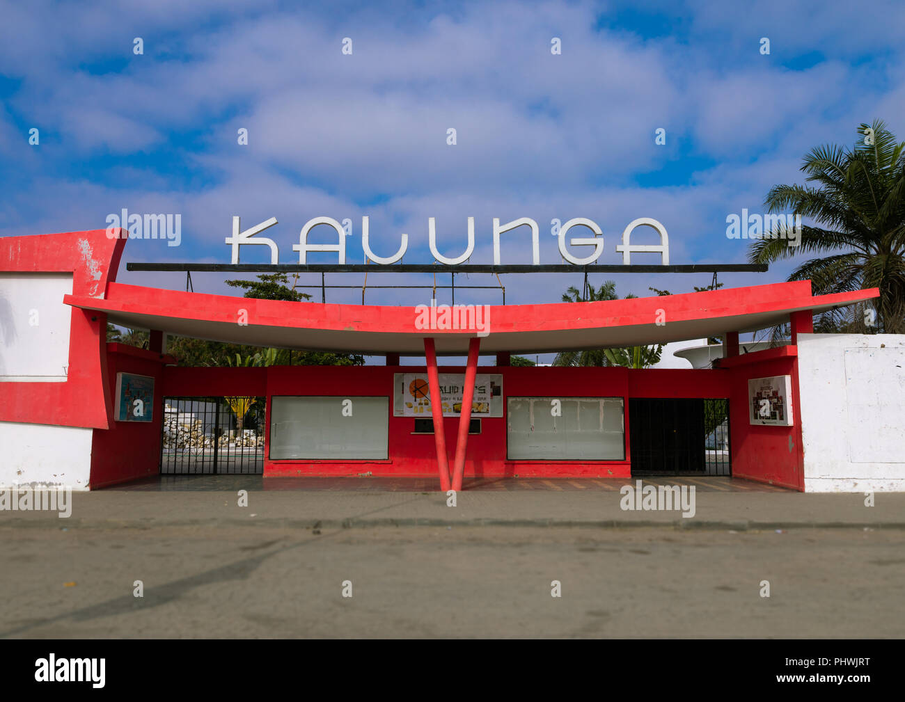 Kalunga art deco cinema theatre tuned into a discotheque, Benguela ...