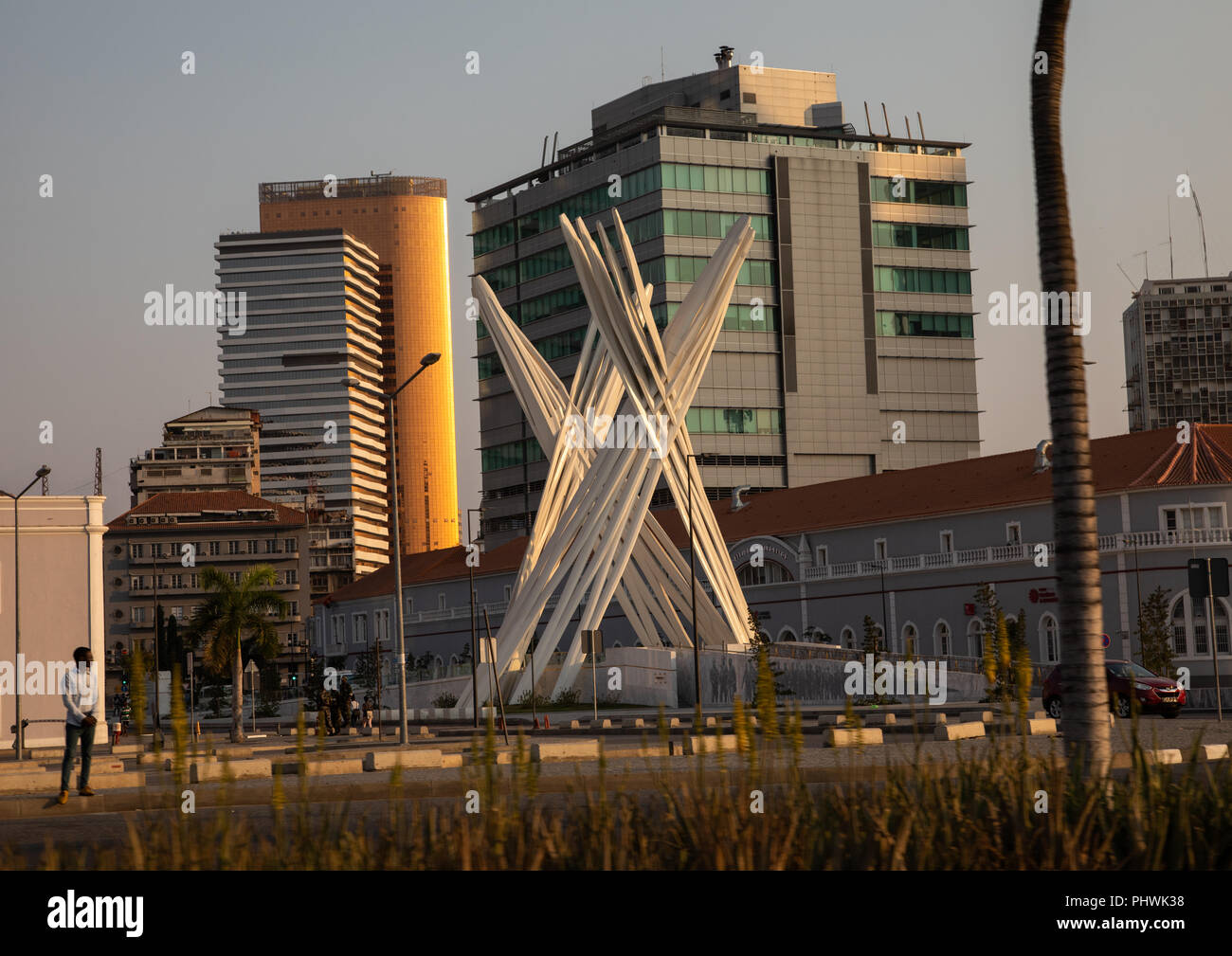 Marginal promenade called avenida 4 de fevereiro, Luanda Province ...