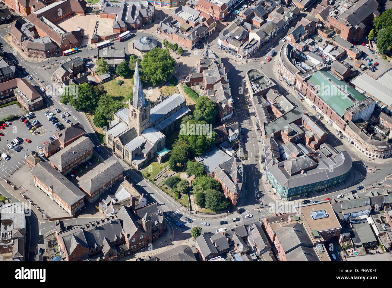 Chesterfield town hi-res stock photography and images - Alamy