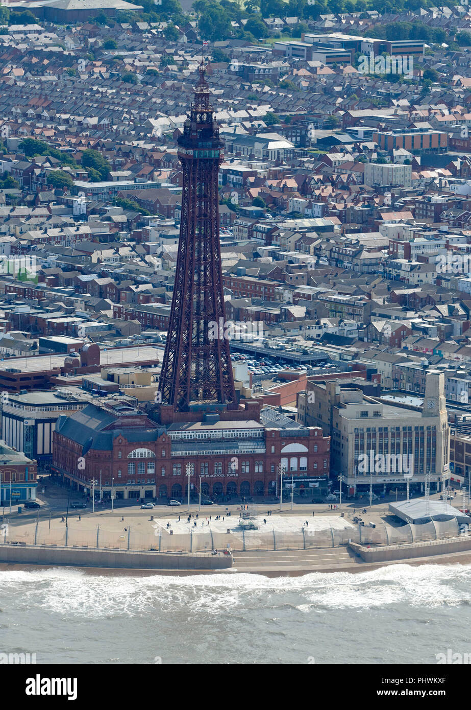 Aerial view of blackpool hi-res stock photography and images - Alamy