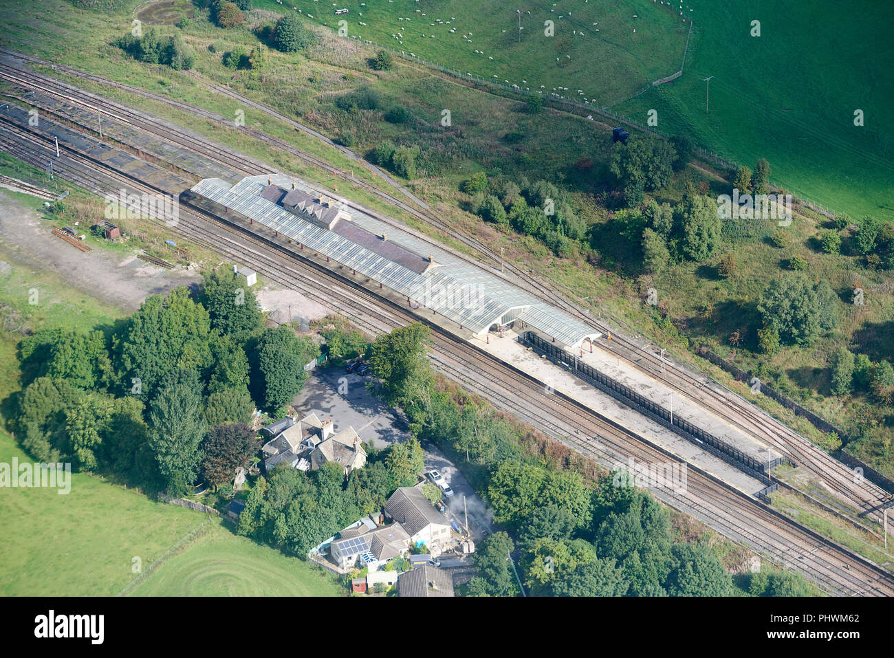 Railway view hellifield hi-res stock photography and images - Alamy