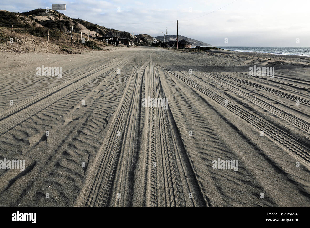 Santa Marianita beach in Manabi, Ecuador Stock Photo - Alamy