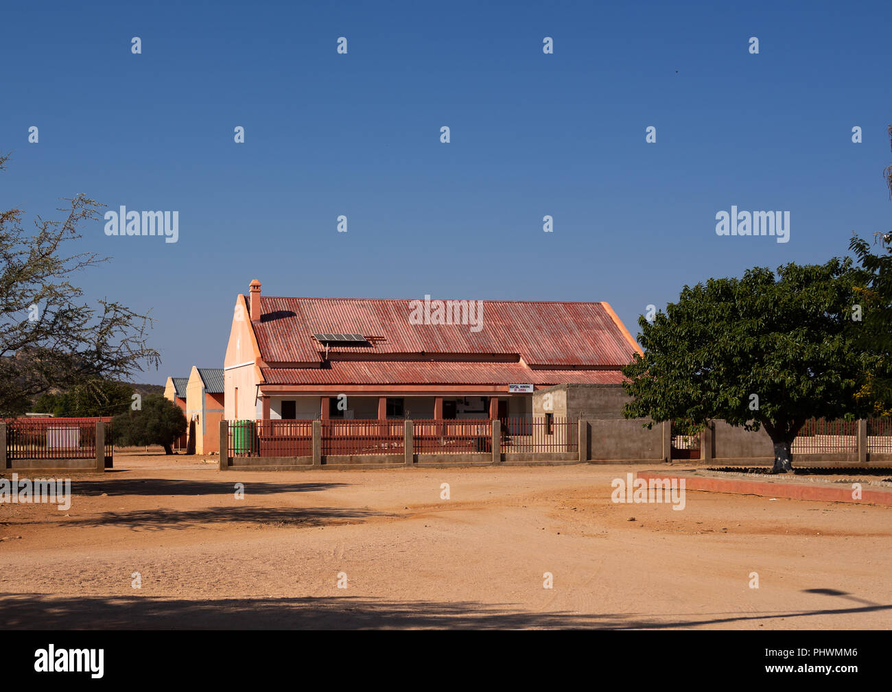 Local hospital, Cunene Province, Oncocua, Angola Stock Photo - Alamy