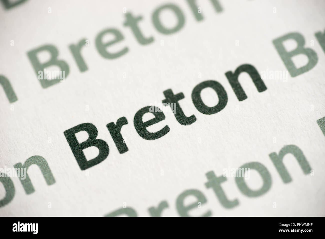 Breton language hi-res stock photography and images - Alamy