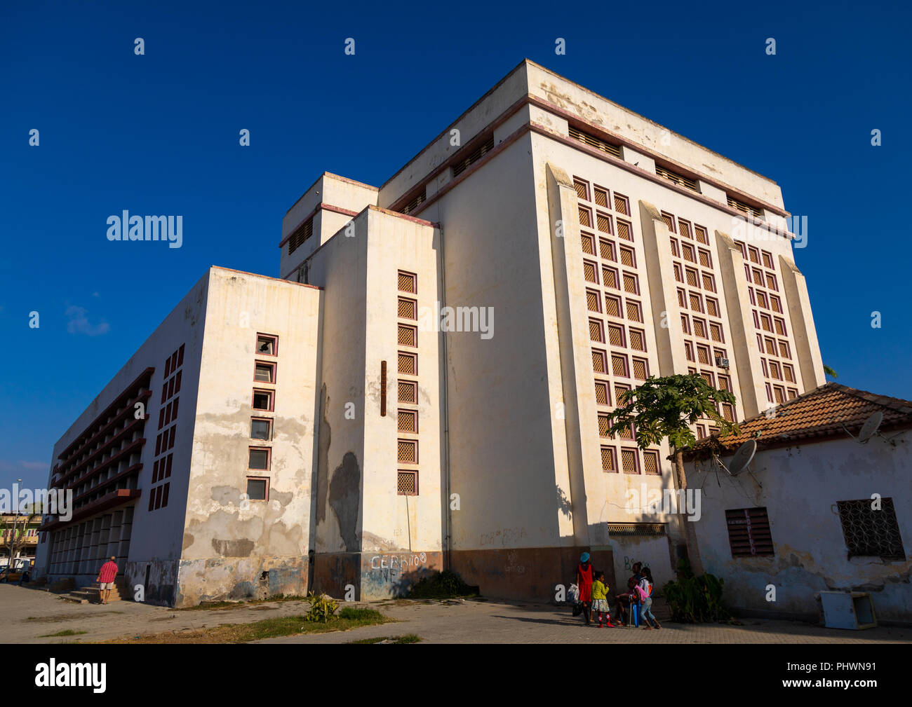 Cinema teatro Monumental, Benguela Province, Benguela, Angola Stock ...